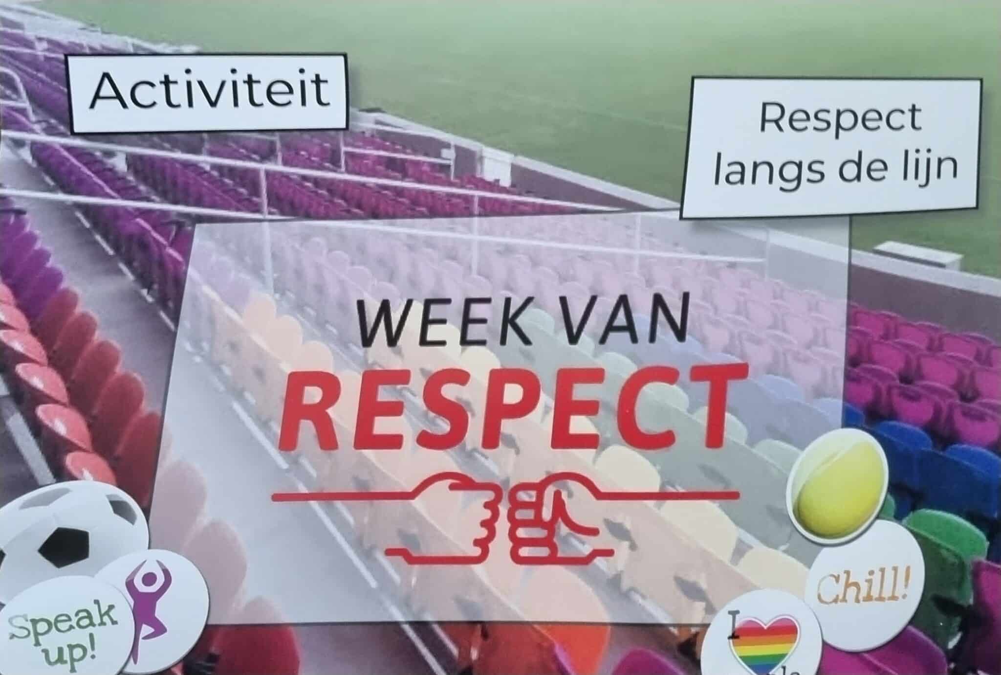 Week van Respect 7 t/m 13 november - Korfbalvereniging c.k.c. Maassluis